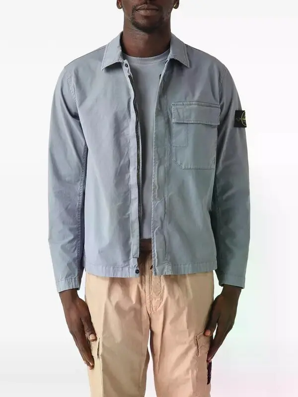 Stone Island Shirt Jacket - Blue