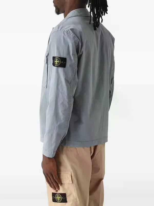 Stone Island Shirt Jacket - Blue