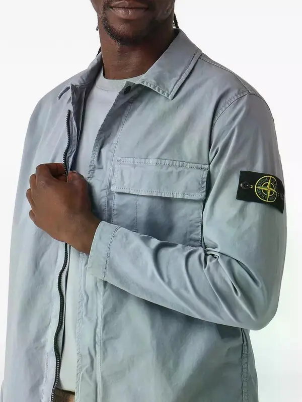 Stone Island Shirt Jacket - Blue