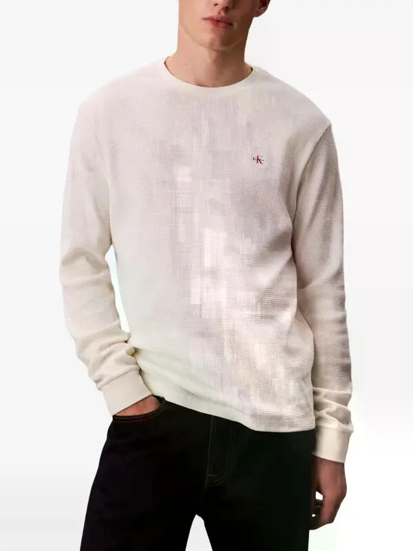 Calvin Klein Long Sleeve T-shirt - Neutrals