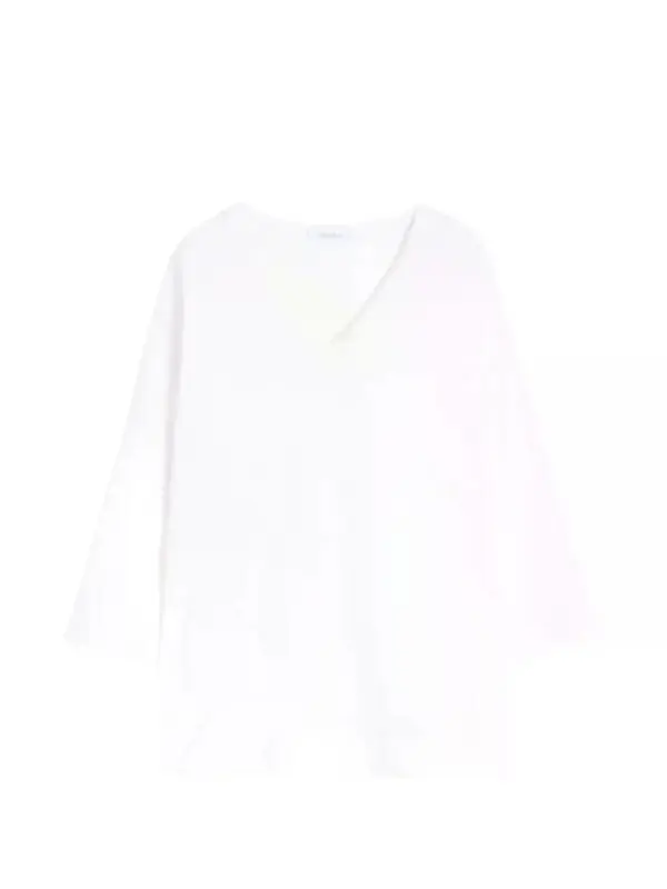 Max Mara V-neck Sweater - White