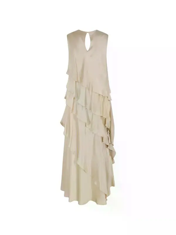 Antonelli Firenze Ruffled Asymmetric Dress