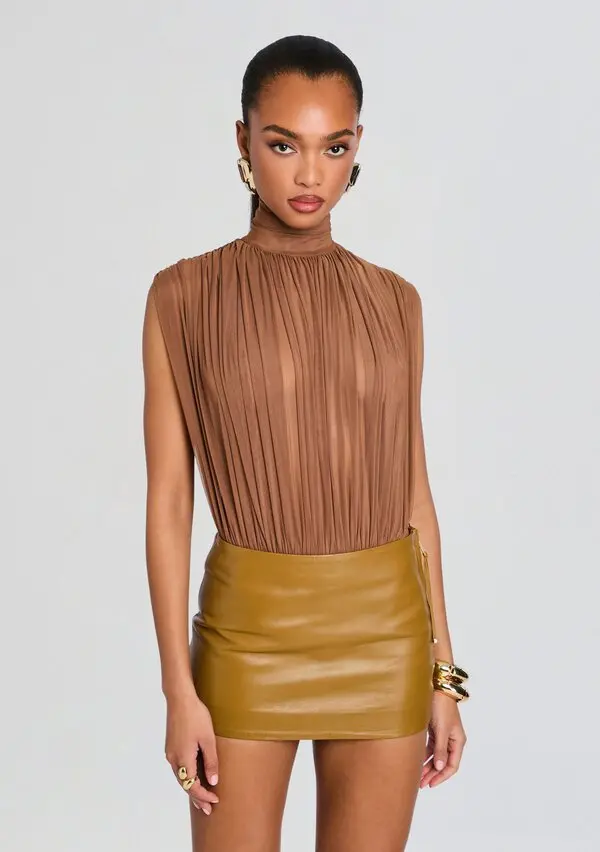 SEROYA Giulia Bodysuit - Butterscotch