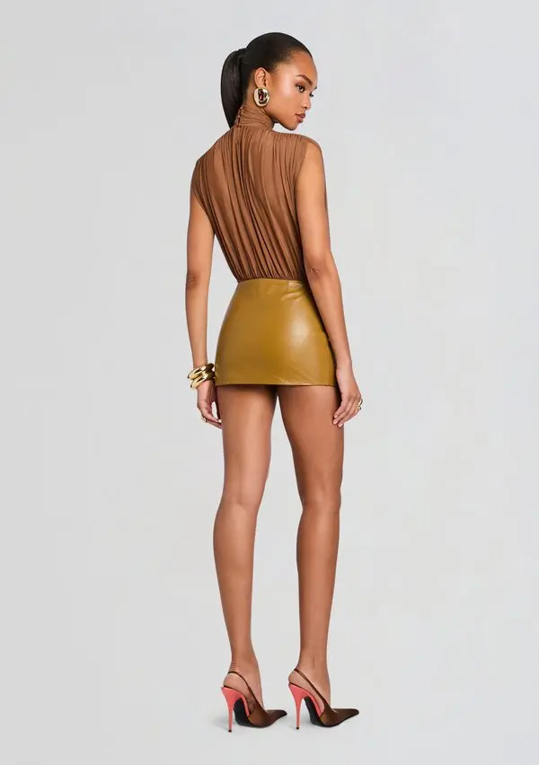 SEROYA Giulia Bodysuit - Butterscotch