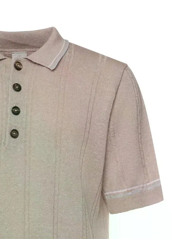 Eleventy Stripe-detail Polo Shirt