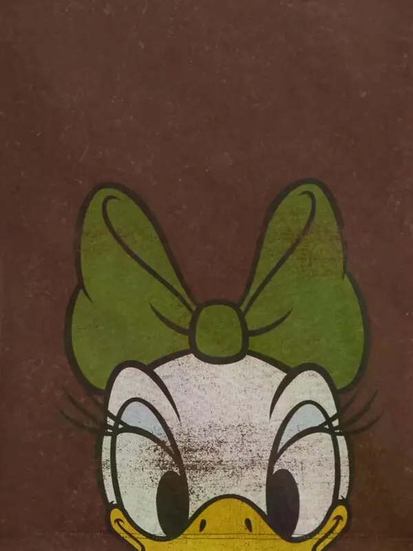 GANNI X Disney Daisy Duck Graphic T-shirt - Brown