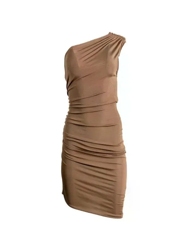 Atlein One-shoulder Mini Dress