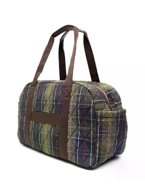 Barbour Quilted Tartan Tote Bag