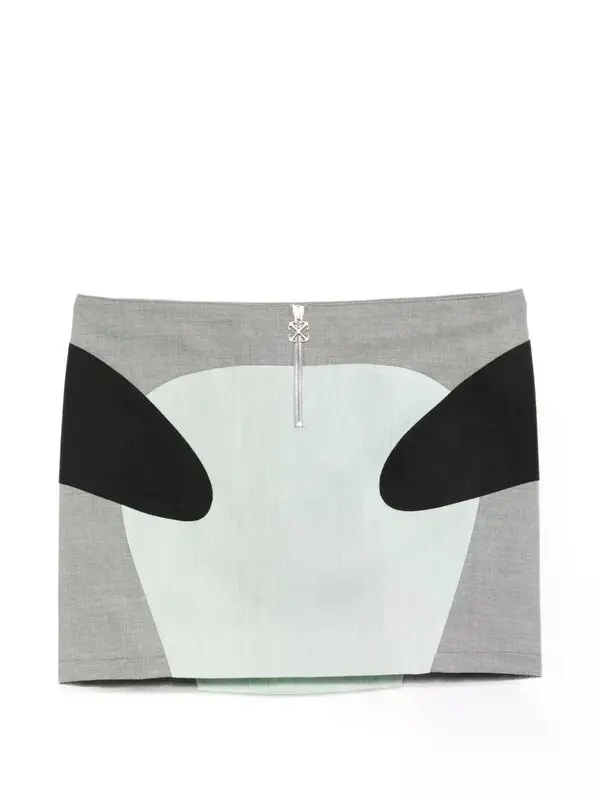 Off-White Zip-fastening Mini Skirt