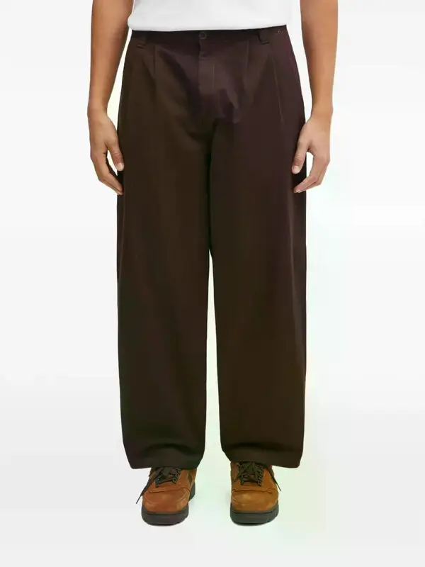 Carhartt Work In Progress Pleated Trousers - Brown