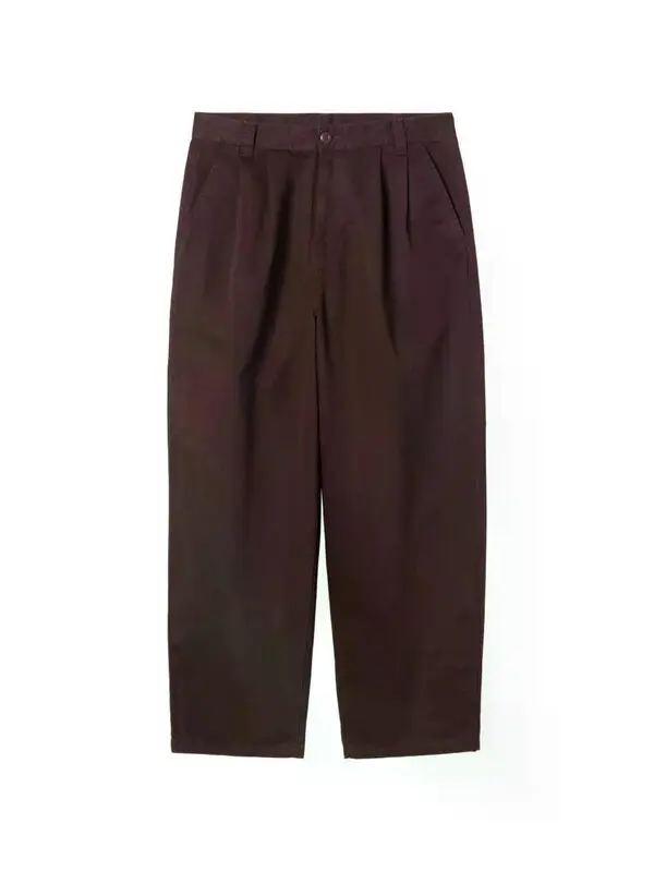 Carhartt Work In Progress Pleated Trousers - Brown