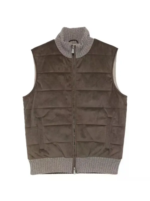 GRAN SASSO Sleeveless Quilted Gilet