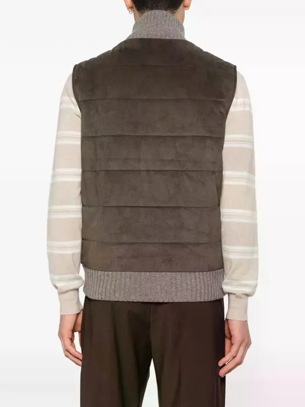 GRAN SASSO Sleeveless Quilted Gilet