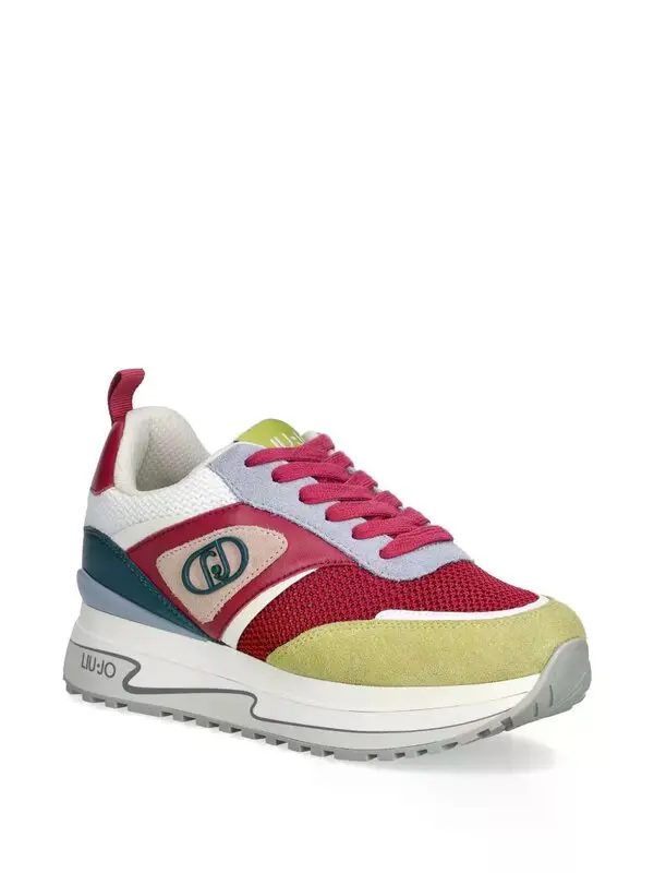 Liu Jo Logo Suede Sneakers - Red