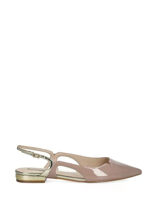 Liu Jo Patent Faux-leather Slingback Pumps - Pink