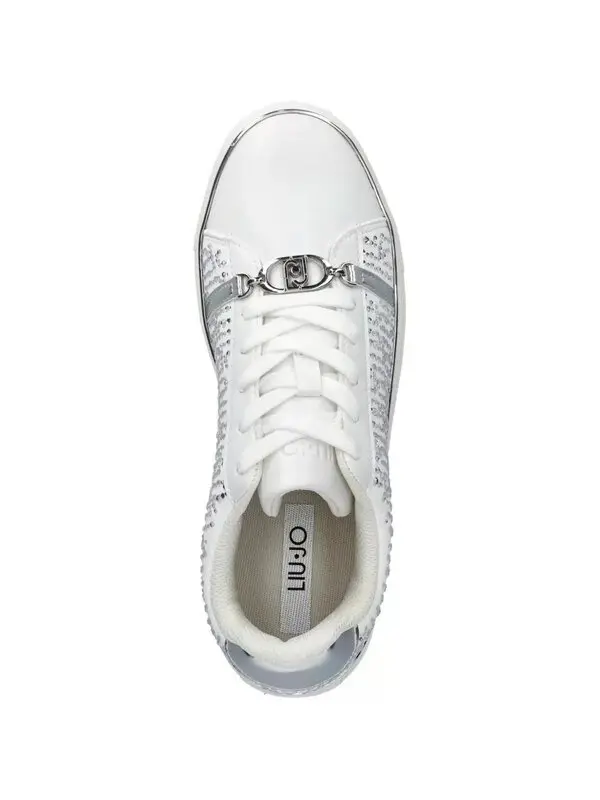 Liu Jo Rhinestone Chain Sneakers