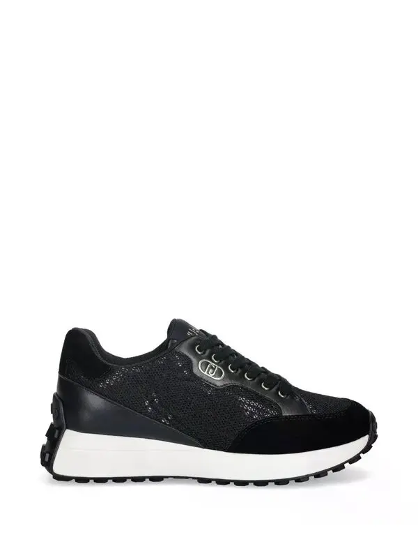 Liu Jo Mesh And Sequined Sneakers