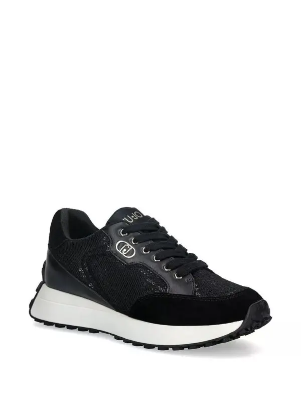 Liu Jo Mesh And Sequined Sneakers