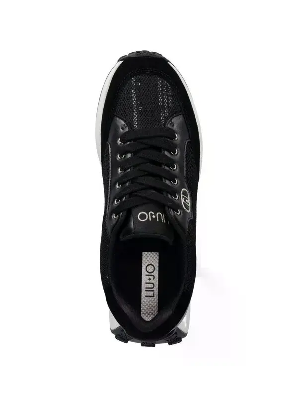 Liu Jo Mesh And Sequined Sneakers
