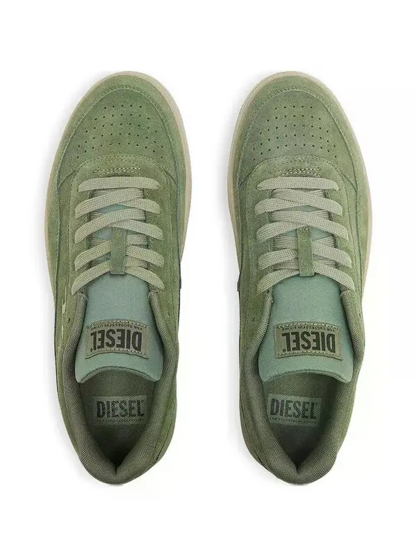 DIESEL Logo Suede Sneakers