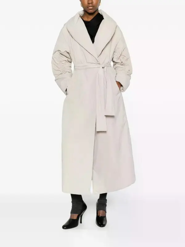 DEHA Long Sleeve Belted Coat