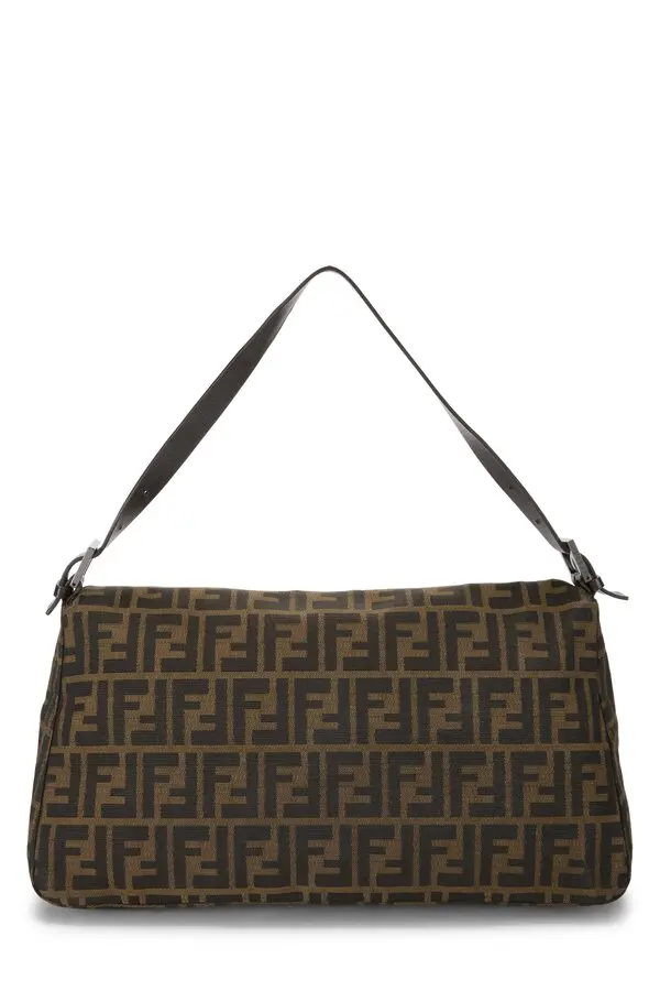 Fendi Zucca Canvas Mama Shoulder Bag