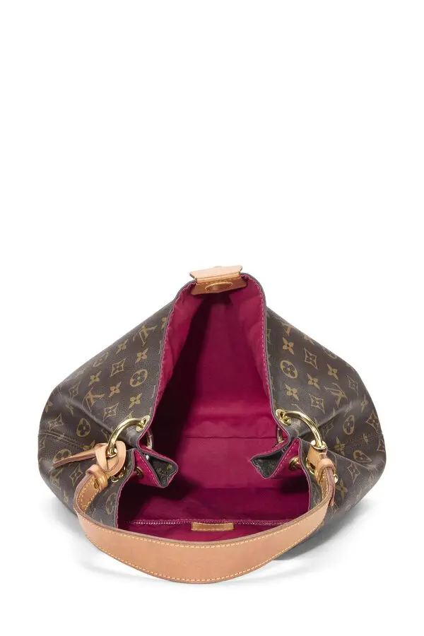 LOUIS VUITTON Monogram Graceful Tote - Brown