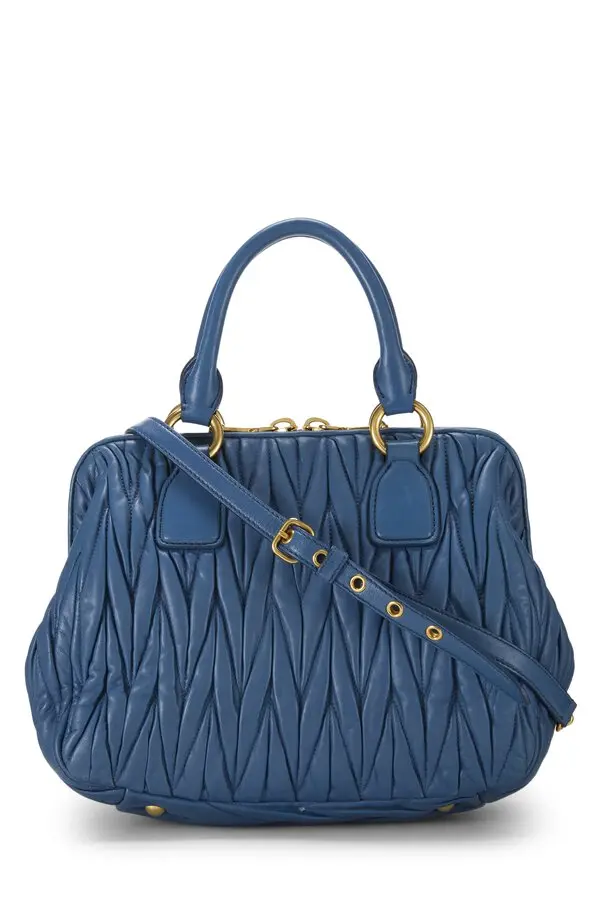 Miu Miu Nappa Convertible Handbag