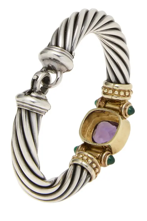 David Yurman Renaissance Amethyst Bangle