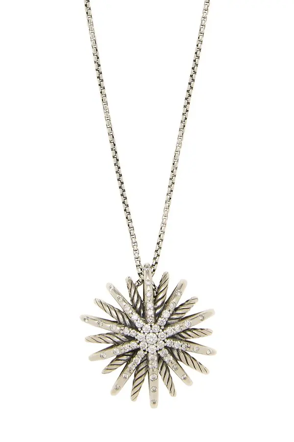 David Yurman Starburst Pendant Necklace