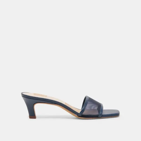 DOLCEVITA Rexa Mesh Heels - Navy Mesh