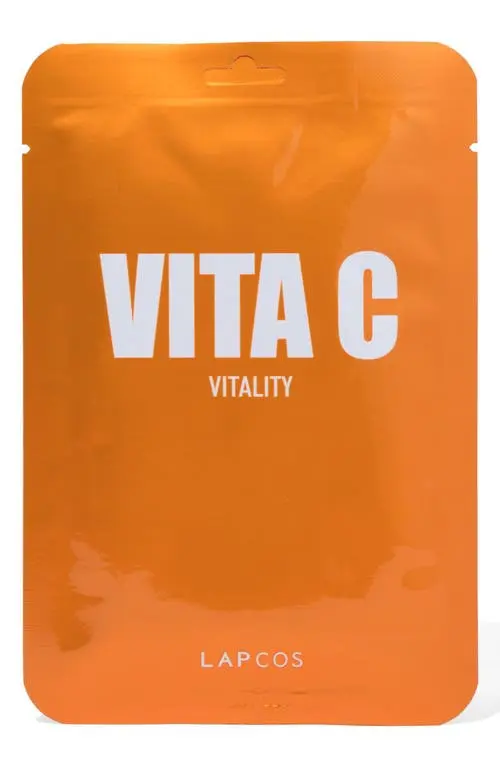 LAPCOS Vitamin C Vitality Sheet Mask - Orange