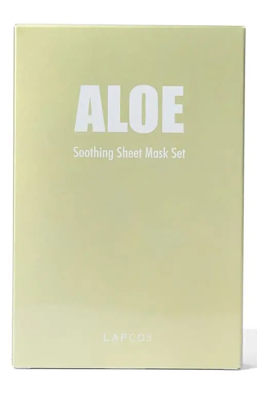 LAPCOS Aloe Soothing Sheet Mask - Green
