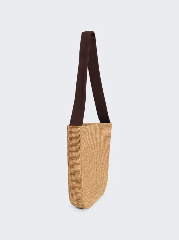 THE ROW Lori Raffia Shoulder Bag