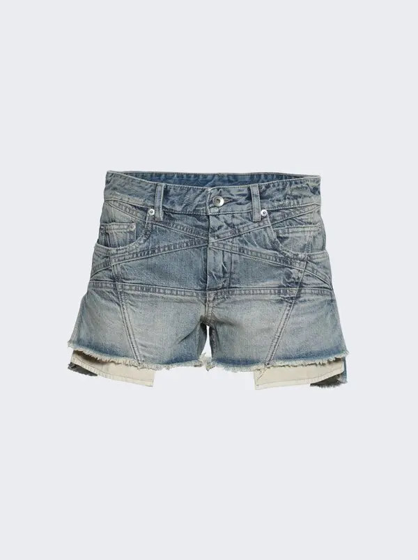 Rick Owens Lana Cut-off Denim Shorts
