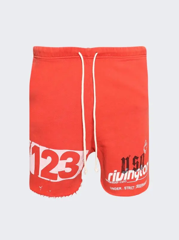 RIVINGTON ROI REBIS Relaxed Fit Cotton Shorts