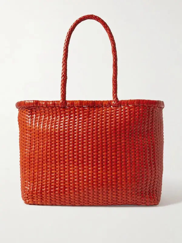 Dragon Diffusion B Weave Big Woven Leather Tote