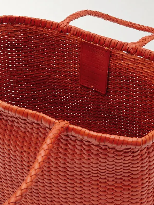 Dragon Diffusion B Weave Big Woven Leather Tote