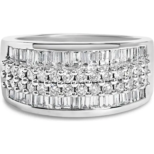 HAUS OF BRILLIANCE 14k 1 1/2 Cttw Diamond Ring - White Gold