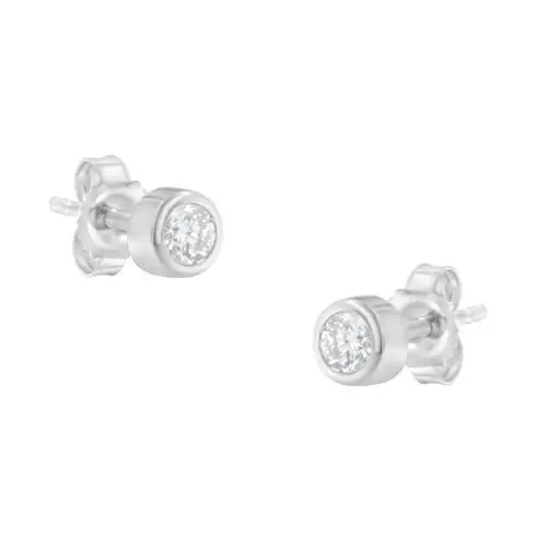 HAUS OF BRILLIANCE 10k Gold 1/5 Ct Diamond Stud Earrings - White