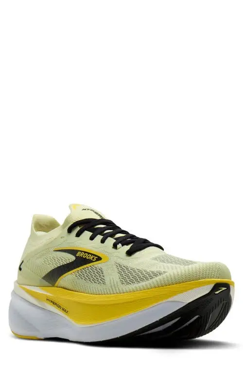 Brooks Hyperion Max 3 Running Shoe - Luminary/cyber Yellow/black