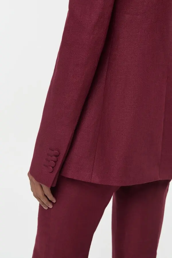 Gabriela Hearst Leiva Blazer In Linen Twill