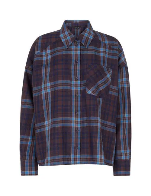 Whistles Checked Brushed Cotton Shirt