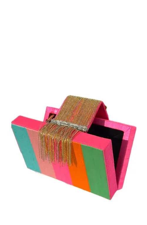 SIMITRI Skittles Dreamy Clutch