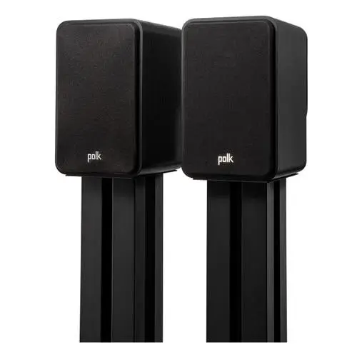 POLK AUDIO Signature Elite Es15 Compact Bookshelf Speakerspair - Black