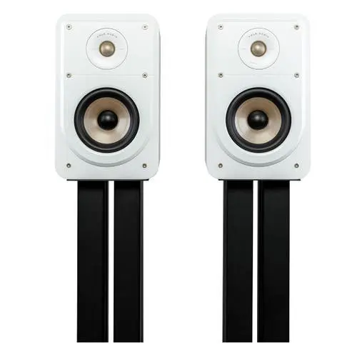 POLK AUDIO Signature Elite Es15 Compact Bookshelf Speakerspair - White