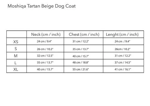 MOSHIQA Tartan Dog Harness