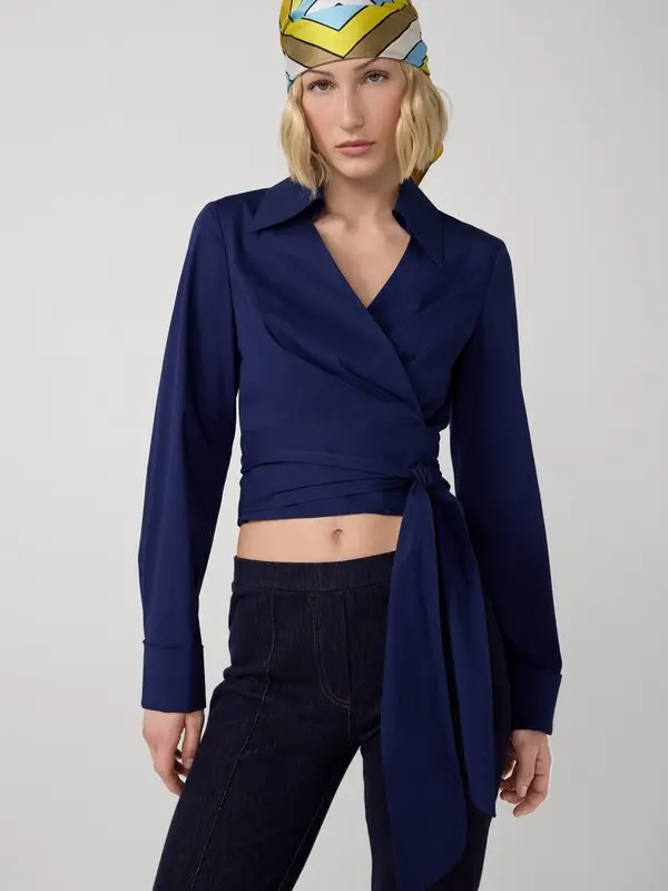 Diane Von Furstenberg Perfect Wrap Top