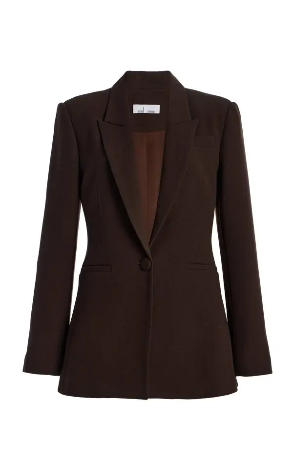 MEL USINE Ysabel Wool Blend Jacket