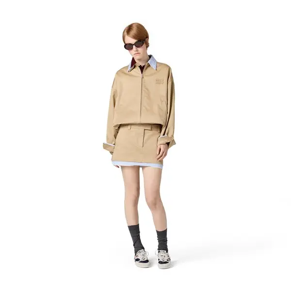Miu Miu Chino Miniskirt